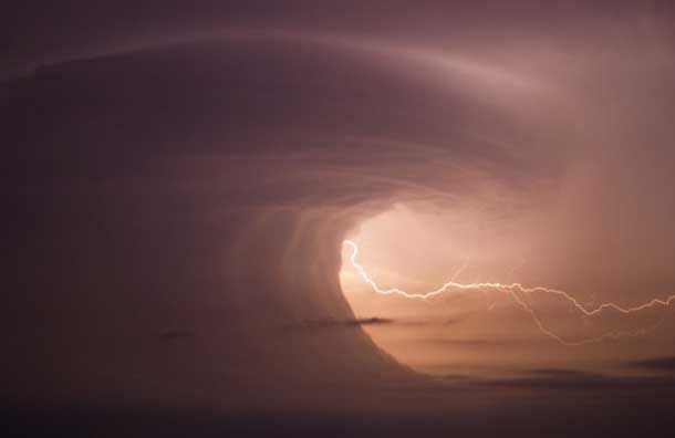 Los Rayos de las Tormentas son verticales excepto ésta última: Rayos ...
